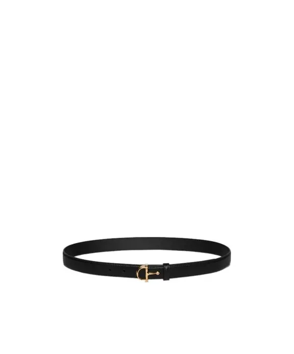 Gucci Half-horsebit Buckle Thin Belt