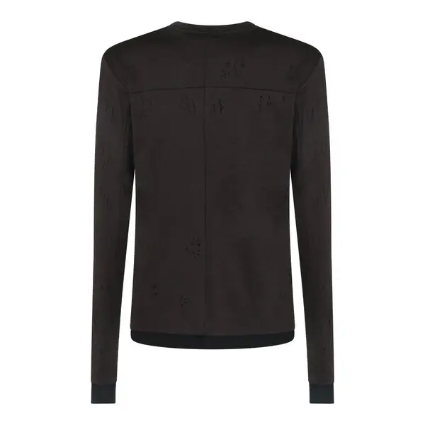 THOM KROM Distressed Long-sleeve T-shirt