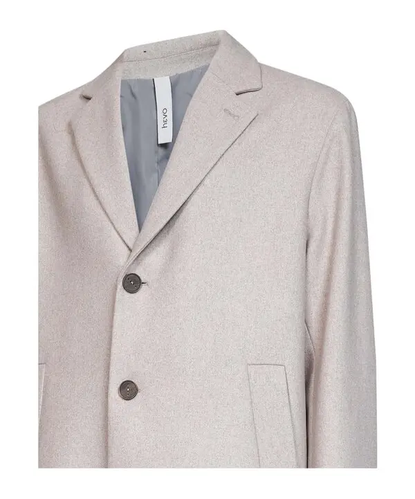 HEVO Long-sleeved Single-breasted Coat