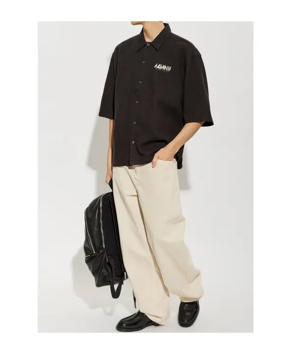 ALLSAINTS Logo Short Sleeve Shirt