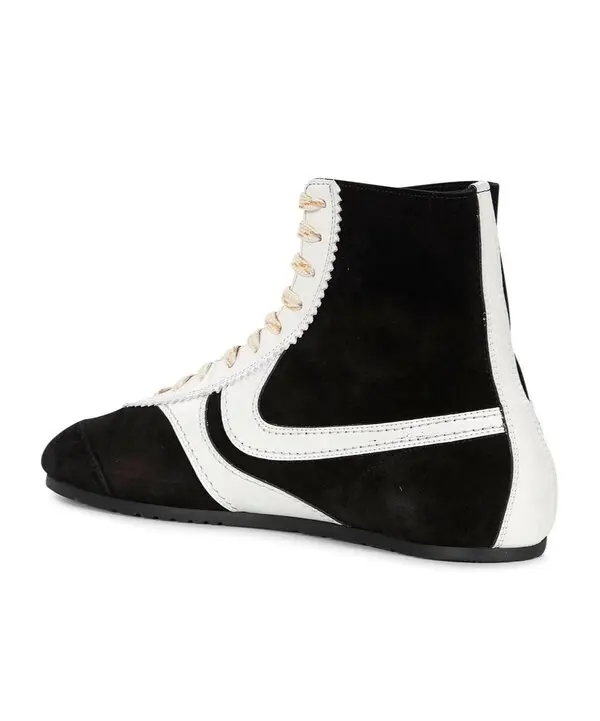 Dries Van Noten Round Toe Lace-up Sneakers