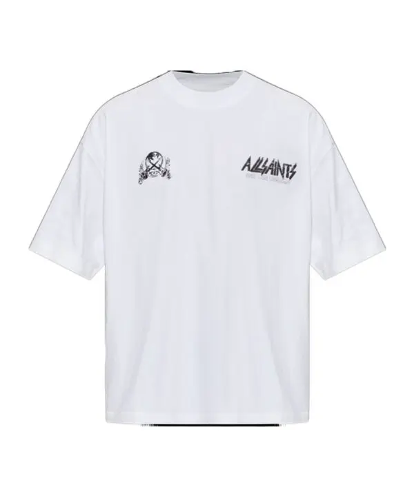 ALLSAINTS Dual Graphic Short Sleeve T-shirt