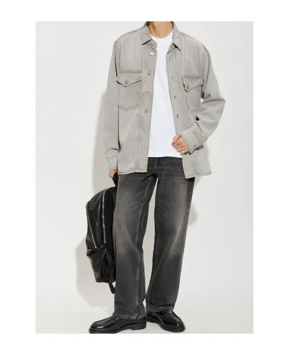 ALLSAINTS Denim Long Sleeve Shirt
