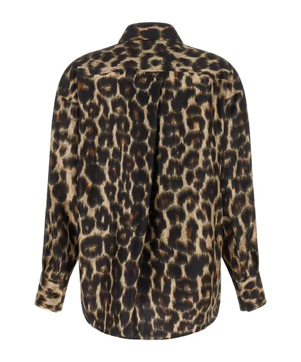 Alberto Biani Jaguar Print Shirt