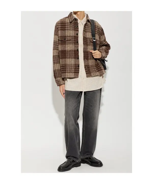 ALLSAINTS Check Long Sleeve Shirt