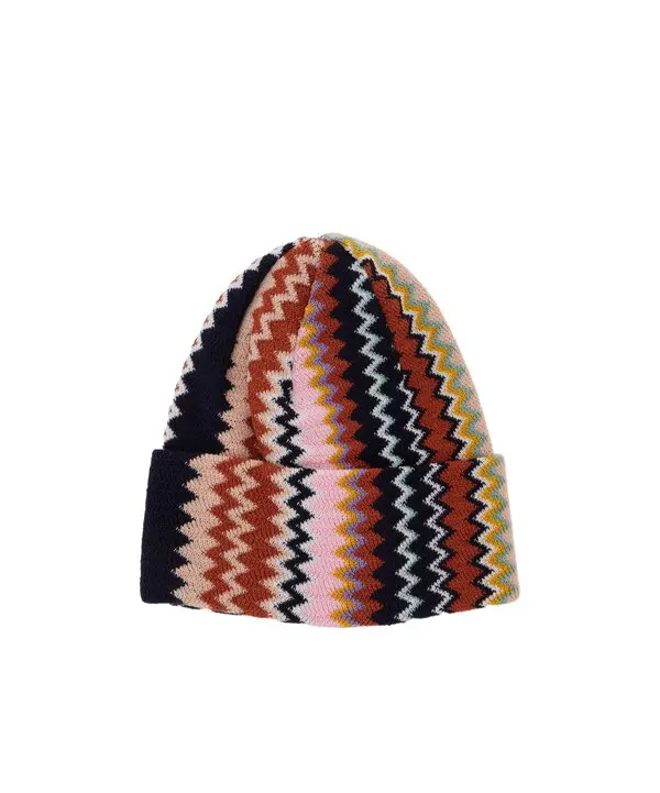 Missoni Ribbed Hat - Multicolor