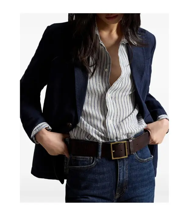 Polo Ralph Lauren Single-breasted Linen Blazer