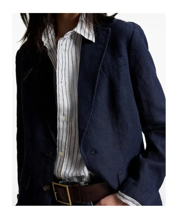 Polo Ralph Lauren Single-breasted Linen Blazer