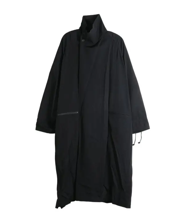 Yohji Yamamoto Long High-neck Jacket