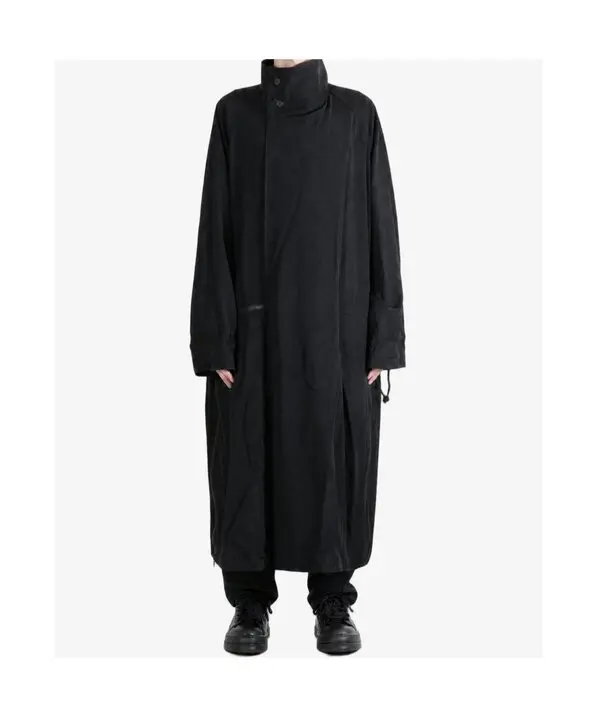 Yohji Yamamoto Long High-neck Jacket
