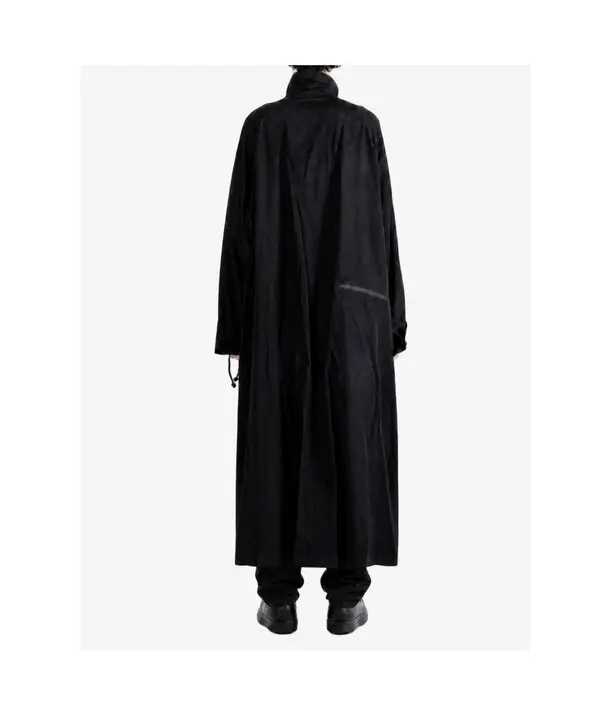 Yohji Yamamoto Long High-neck Jacket