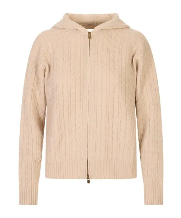 Agnona Long-sleeved Knitted Cardigan