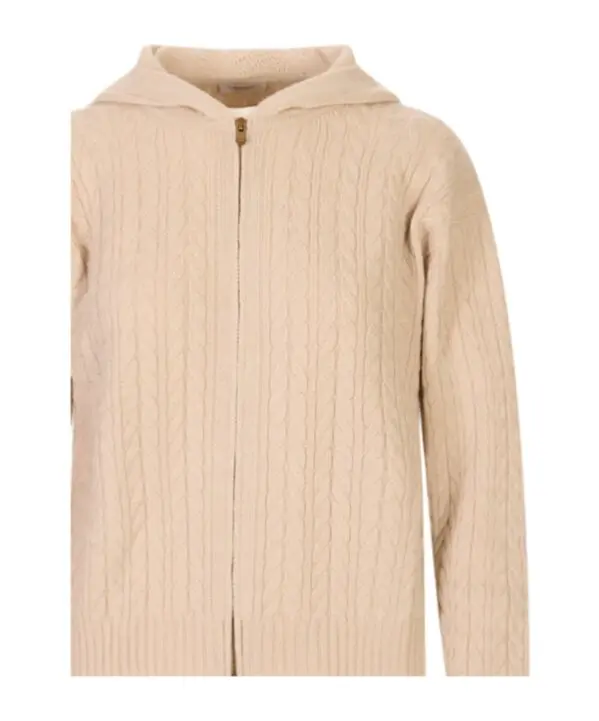 Agnona Long-sleeved Knitted Cardigan