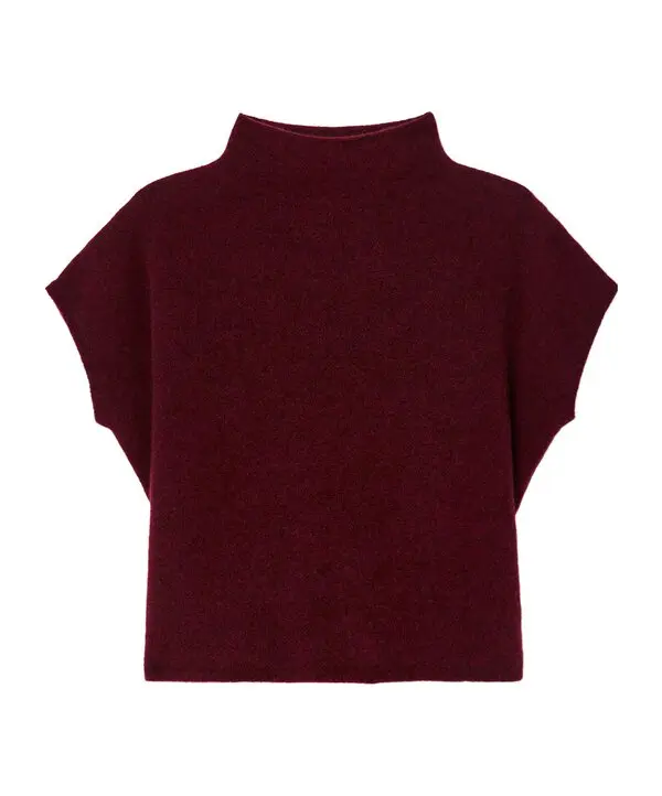 Filippa K High-neck Cap-sleeve Sweater