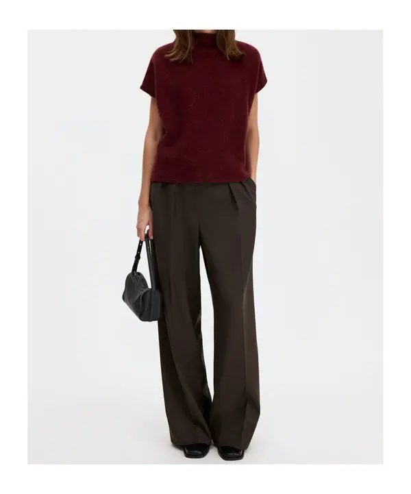 Filippa K High-neck Cap-sleeve Sweater