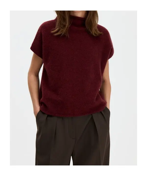 Filippa K High-neck Cap-sleeve Sweater