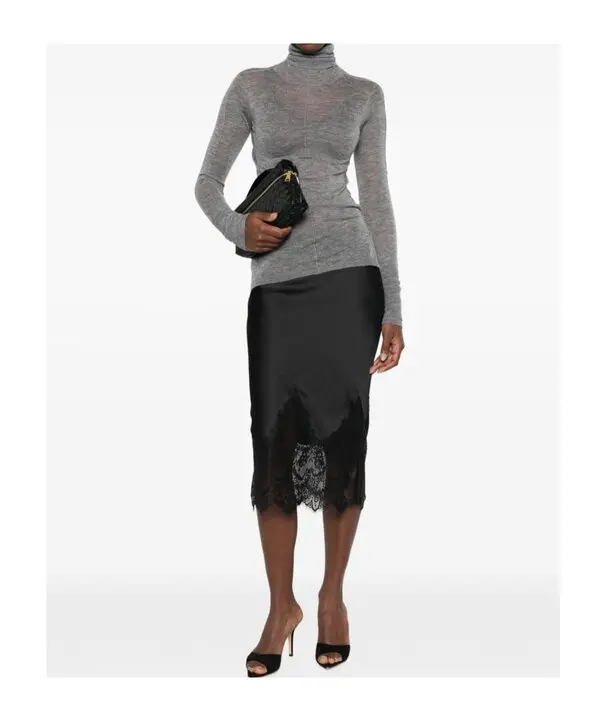 Elisabetta Franchi Roll-neck Wool Top