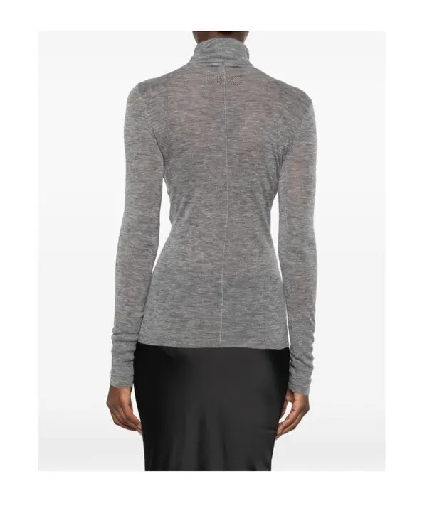 Elisabetta Franchi Roll-neck Wool Top