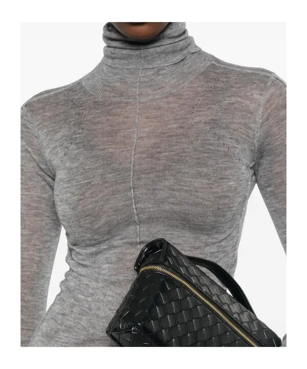 Elisabetta Franchi Roll-neck Wool Top