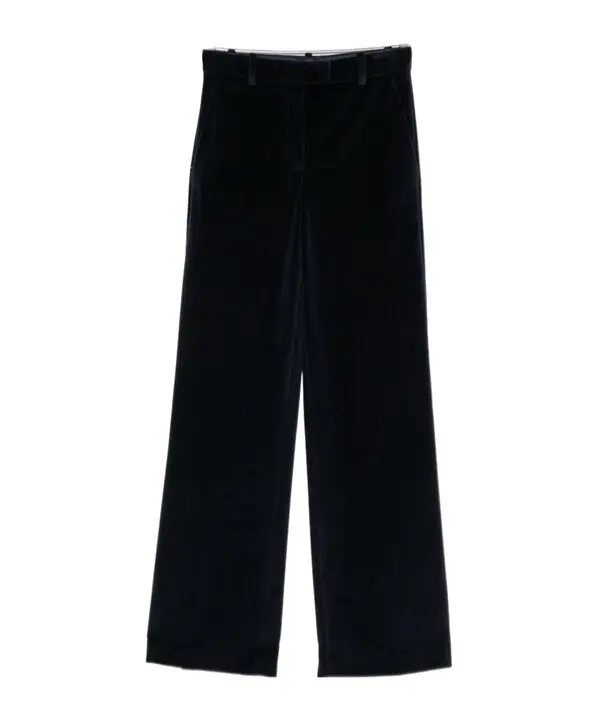 CIRCOLO 1901 Velvet Wide-leg Trousers