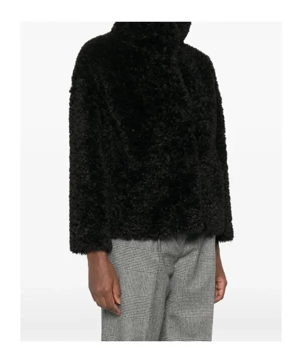 Herno Faux-fur High-neck Coat