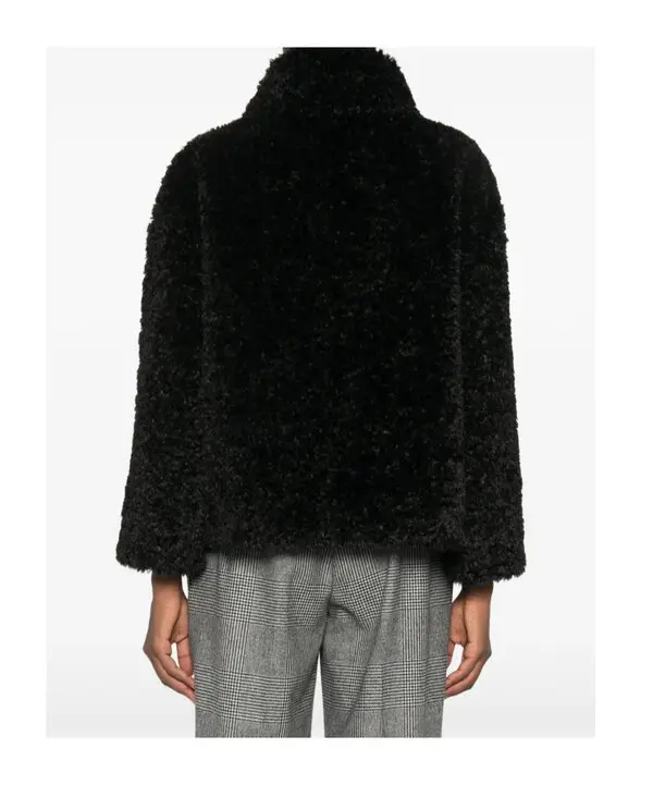Herno Faux-fur High-neck Coat