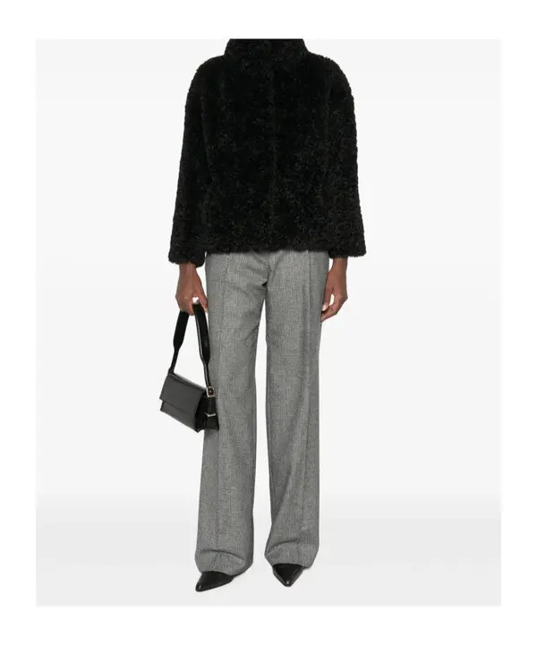 Herno Faux-fur High-neck Coat