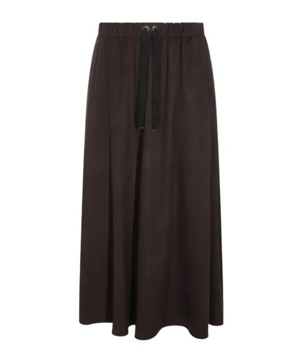 Herno Drawstring Maxi Skirt