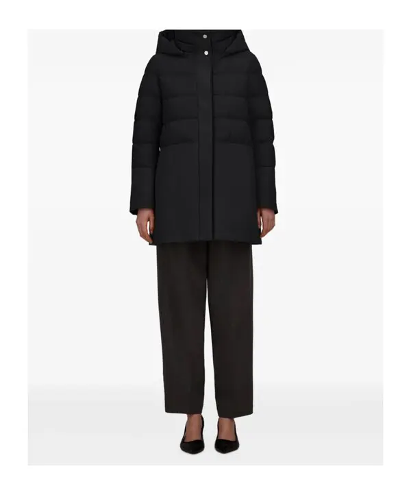 Herno Quilted Zip-up Down Jacket