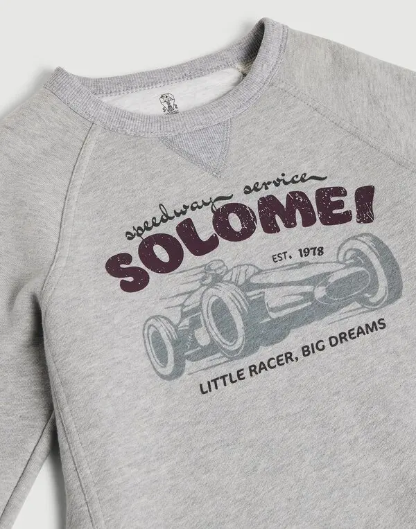 Brunello Cucinelli Graphic-print Long-sleeve Sweatshirt