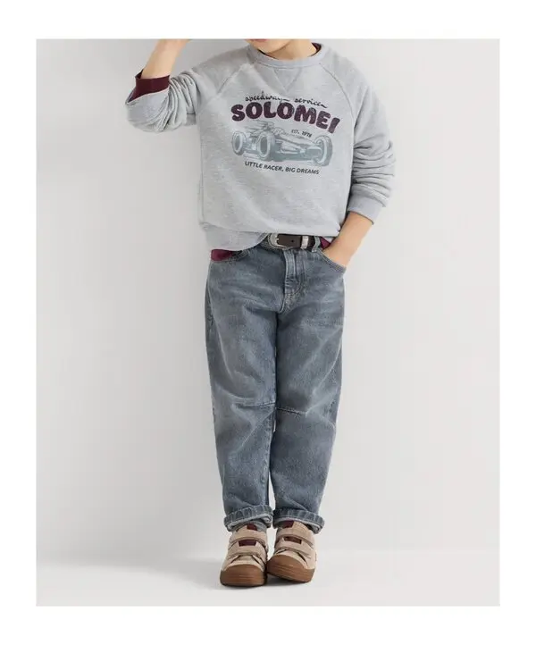 Brunello Cucinelli Graphic-print Long-sleeve Sweatshirt