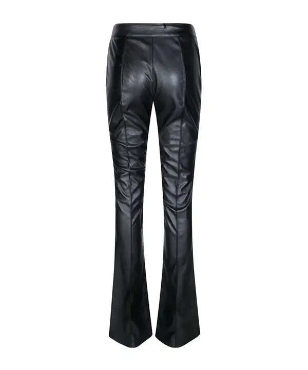 Elisabetta Franchi Ribbing Flared Trousers