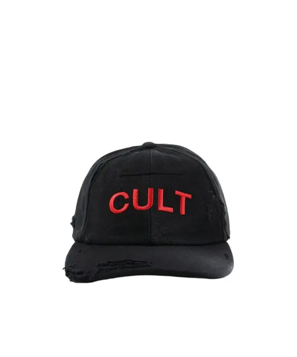 Matieres Fecales Logo Baseball Cap - Black