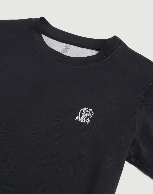 Brunello Cucinelli Cotton Jersey T-shirt With Logo