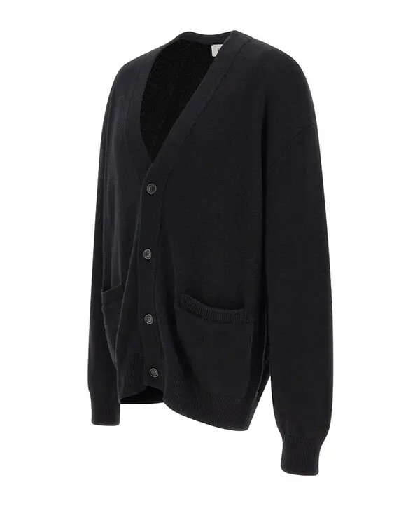 LANEUS Relaxed V-neck Cardigan