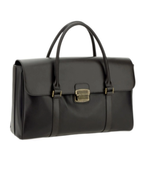 Emporio Armani Leather Tote Bag