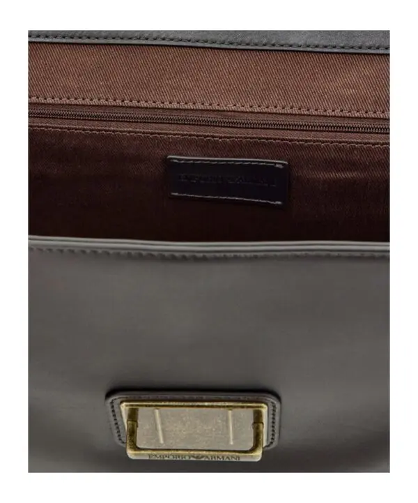 Emporio Armani Leather Tote Bag