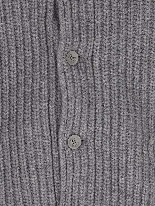Herno Button-front Long-sleeve Knit Cardigan