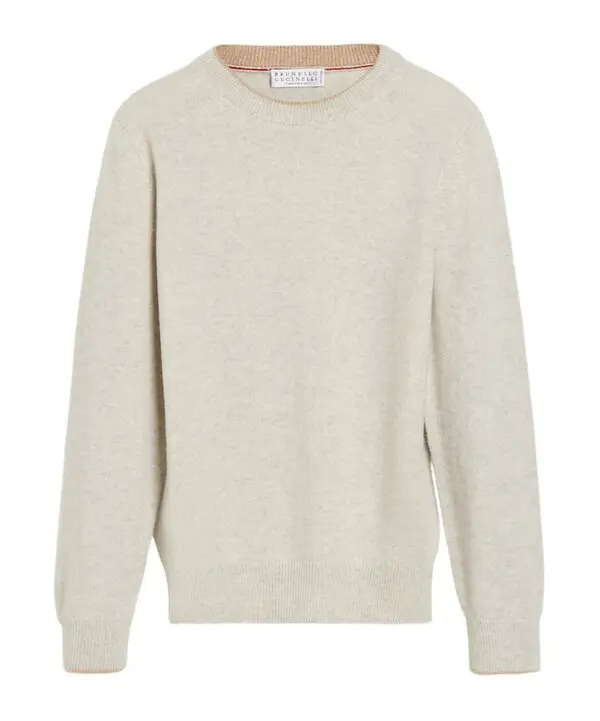 Brunello Cucinelli Crew-neck Sweater - Fog