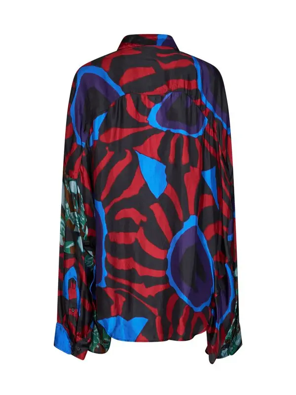 Dries Van Noten Printed Long-sleeved Shirt