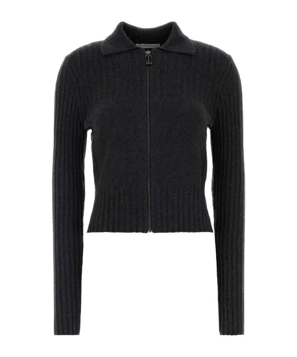 Victoria Beckham Long-sleeved Zip-up Cardigan