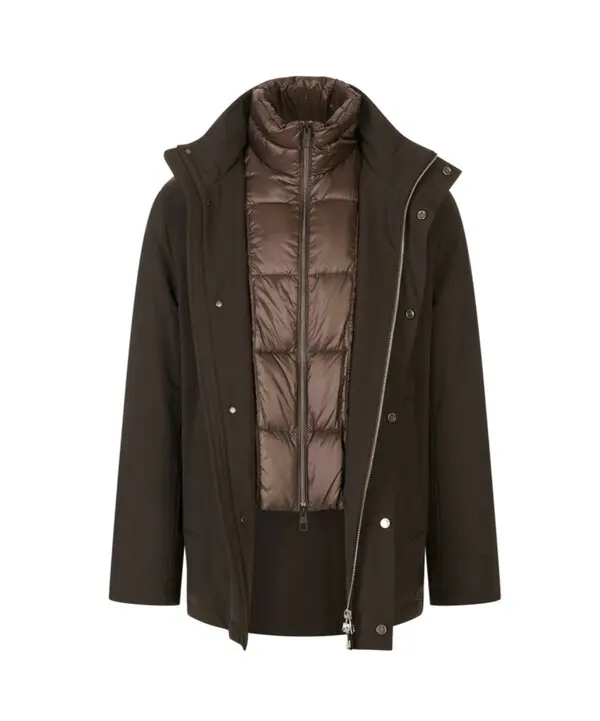 MONTECORE High-neck Zip-up Jacket