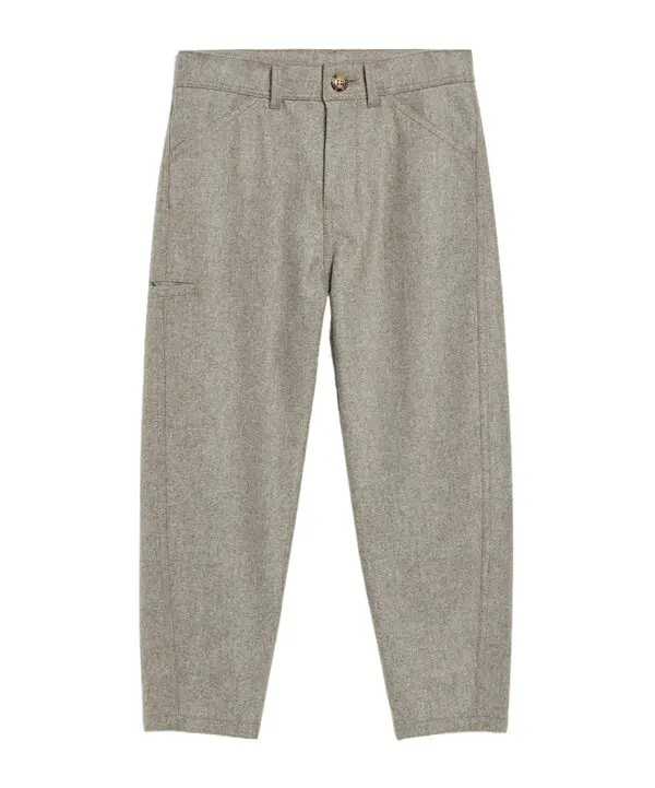 Brunello Cucinelli Belt-loop Tapered Trousers