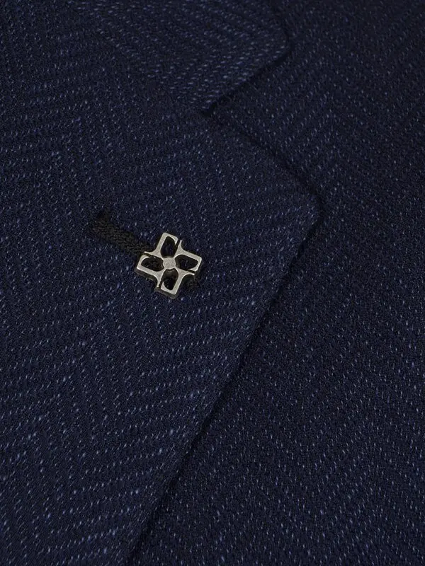 Tagliatore Herringbone Two-button Blazer