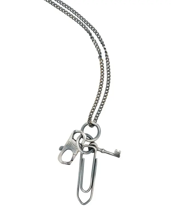 MAISON MARGIELA Metal Pendant Necklace
