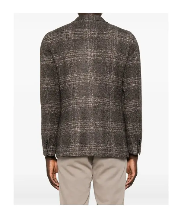Tagliatore Check-pattern Single-breasted Blazer