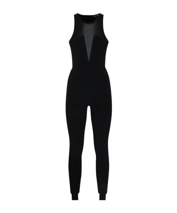 Elisabetta Franchi Knit Jumpsuit - Black