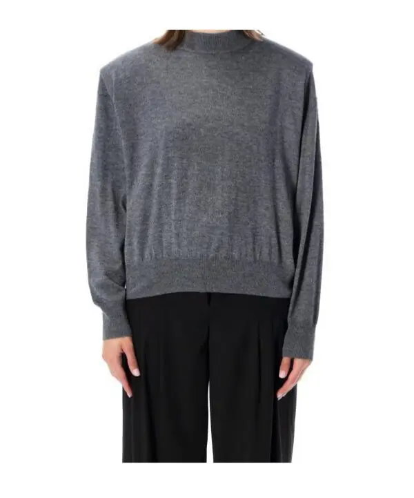 THE FRANKIE SHOP Mockneck Knit Sweater