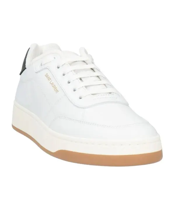 Saint Laurent Simple Low-top Leather Shoes