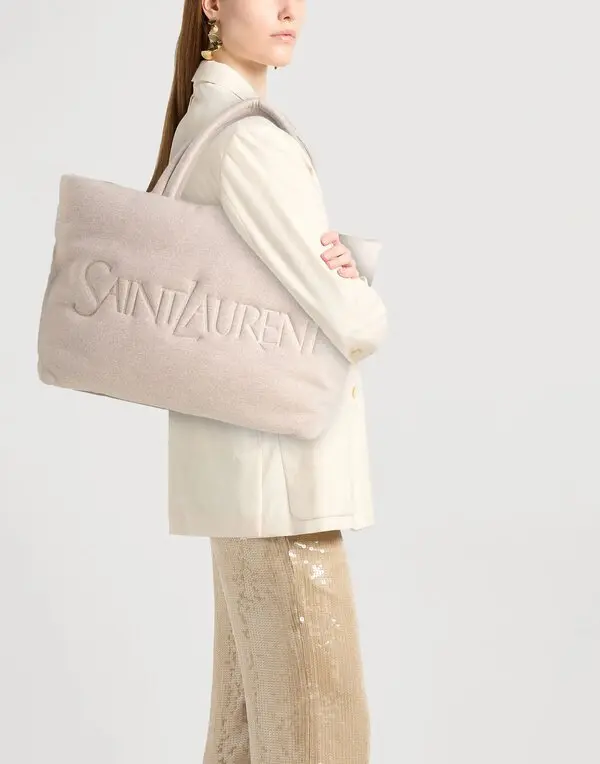 Saint Laurent Quilted Tote Bag